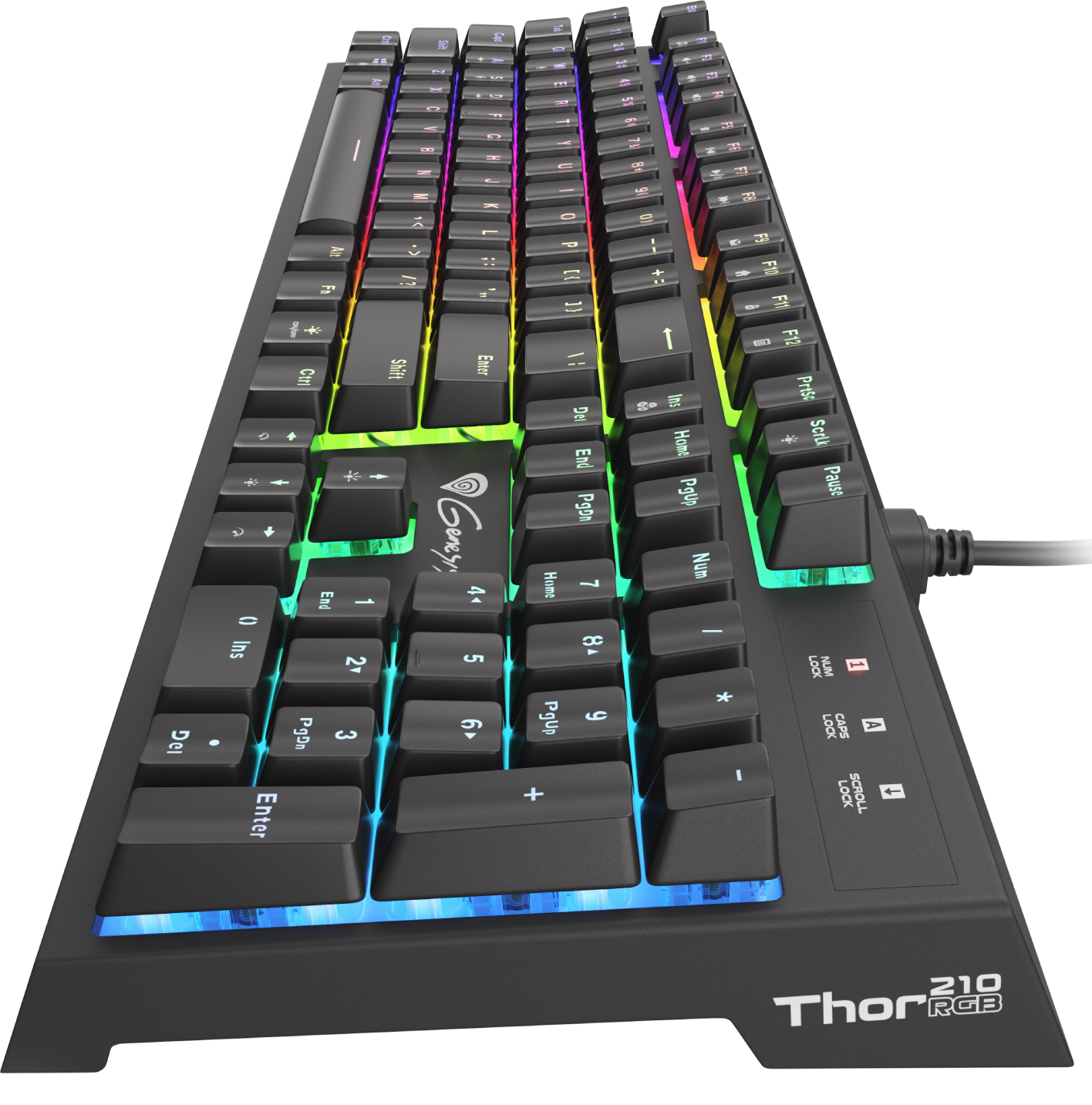 GENESIS tastatura Thor 210 RGB - Cene i Akcije - Tehnoteka