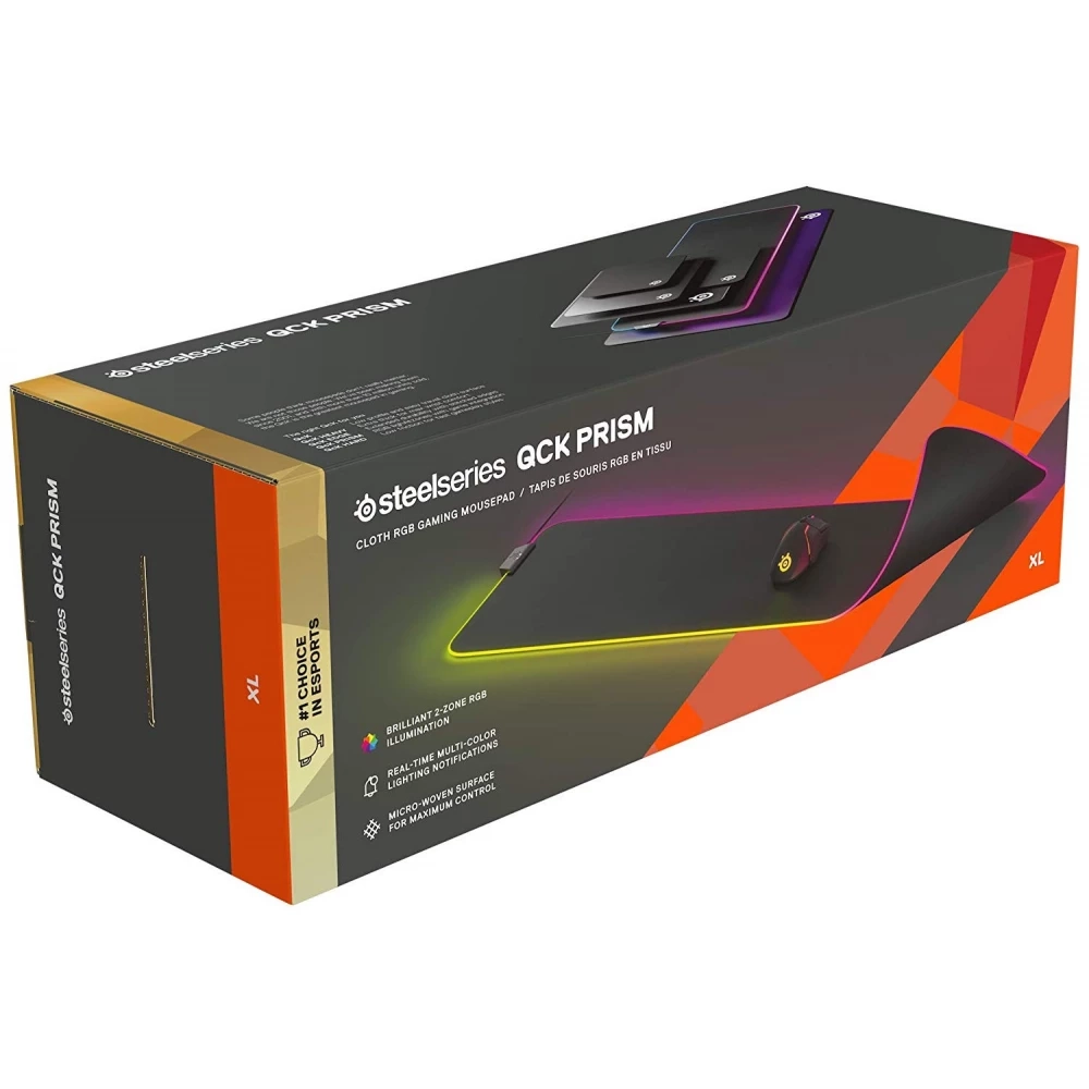 SteelSeries podloga za miša QcK Prism Cloth XL - Cene i Akcije - Tehnoteka
