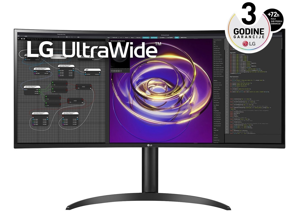LG UltraWide monitor 34WP85C-B - Cene i Akcije - Tehnoteka