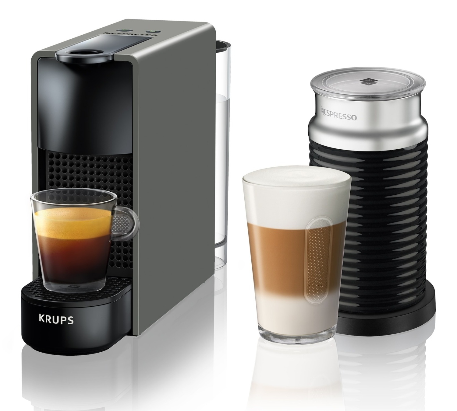 NESPRESSO aparat za kafu Essenza Mini Grey Aeroccino 3 A3NC30EUGR-TX - Cene i Akcije - Tehnoteka